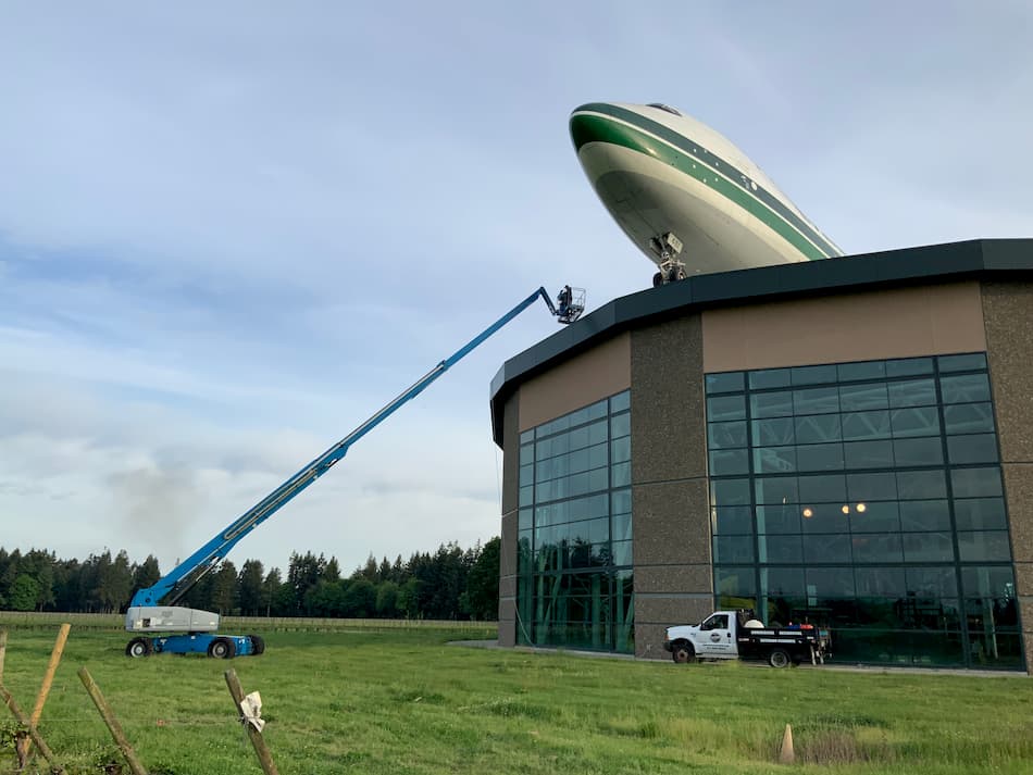 BOEING 747 | HydroCleaning NW LLC in Oregon